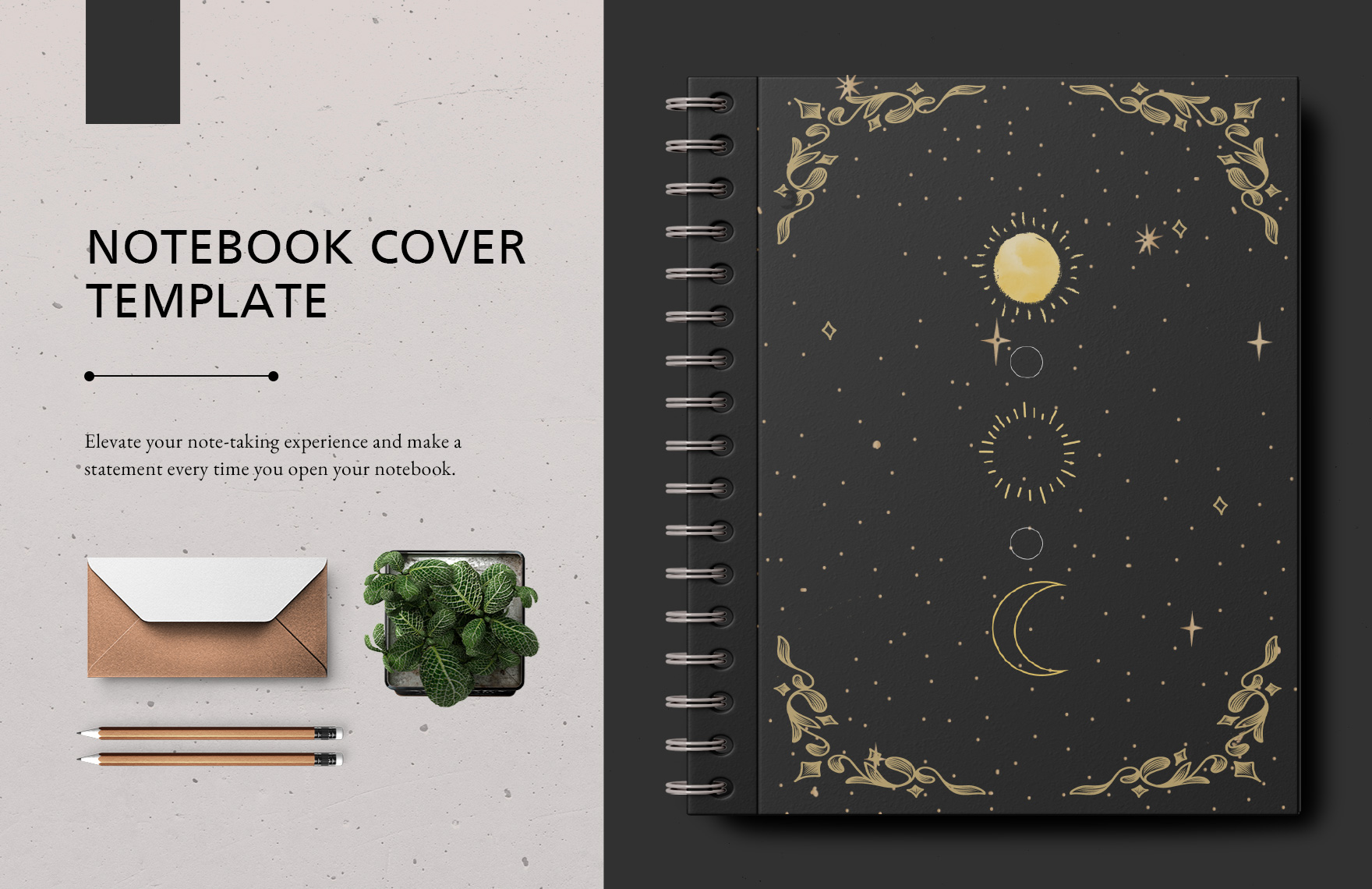 Notebook Cover Template In Word PDF Google Docs Download Template