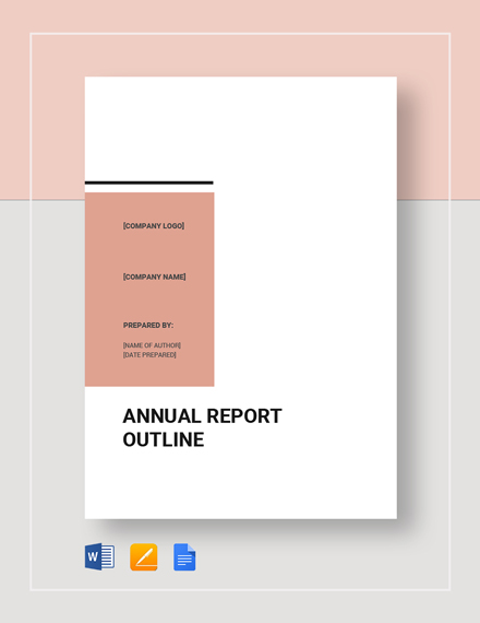 10+ Report Outline Template - Google DOC, PDF, Apple Pages, Word