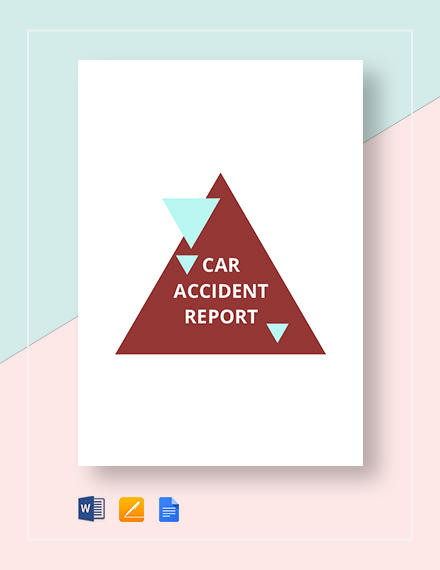 25+ Sample Accident Report Templates - Word, Docs, PDF, Pages