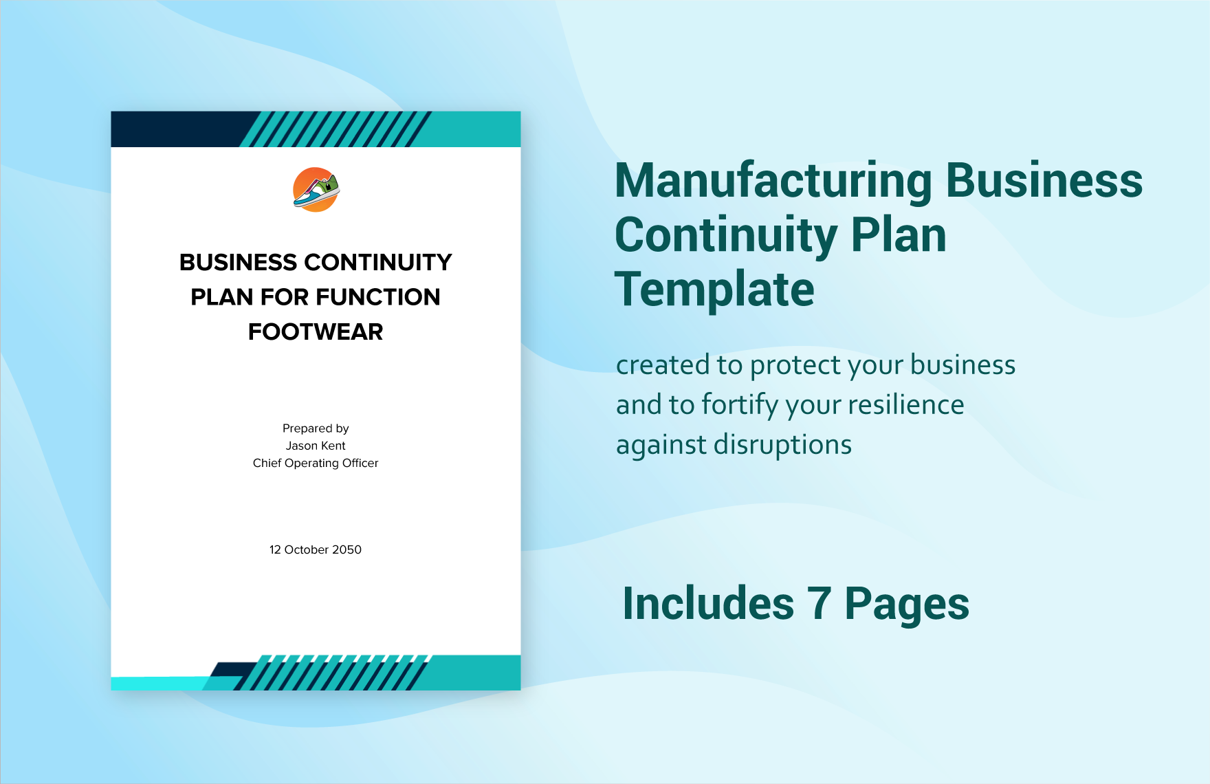 Manufacturing Business Continuity Plan Template In Word PDF Google Manufacturing Business Continuity Plan Template In Word PDF Google