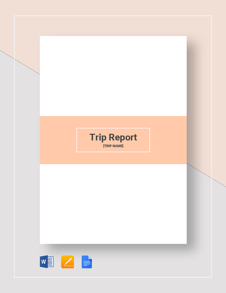 Field Trip Report Template - Google Docs, Word | Template.net