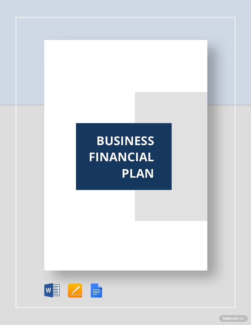 Business Financial Plan Template Download In Word Google Docs Apple 