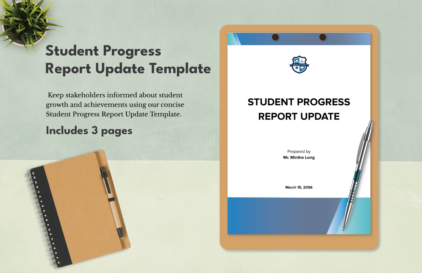 Free Student Progress Report Update Template Download In Word Google Docs PDF Template