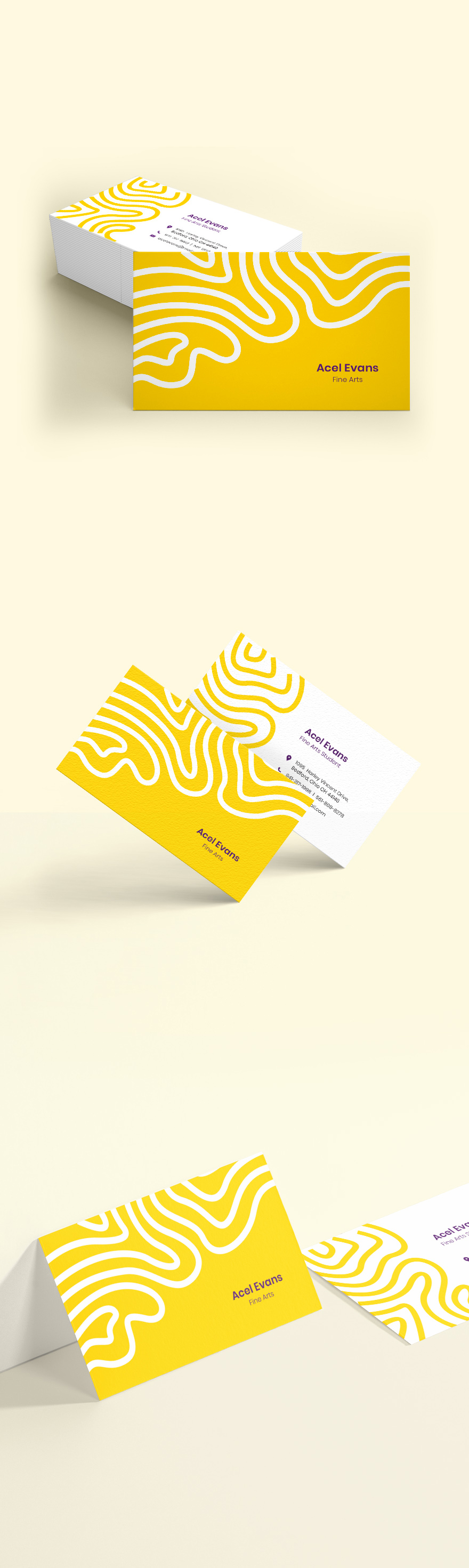 Modern Medical Student Business Card Template - Illustrator, Word ...