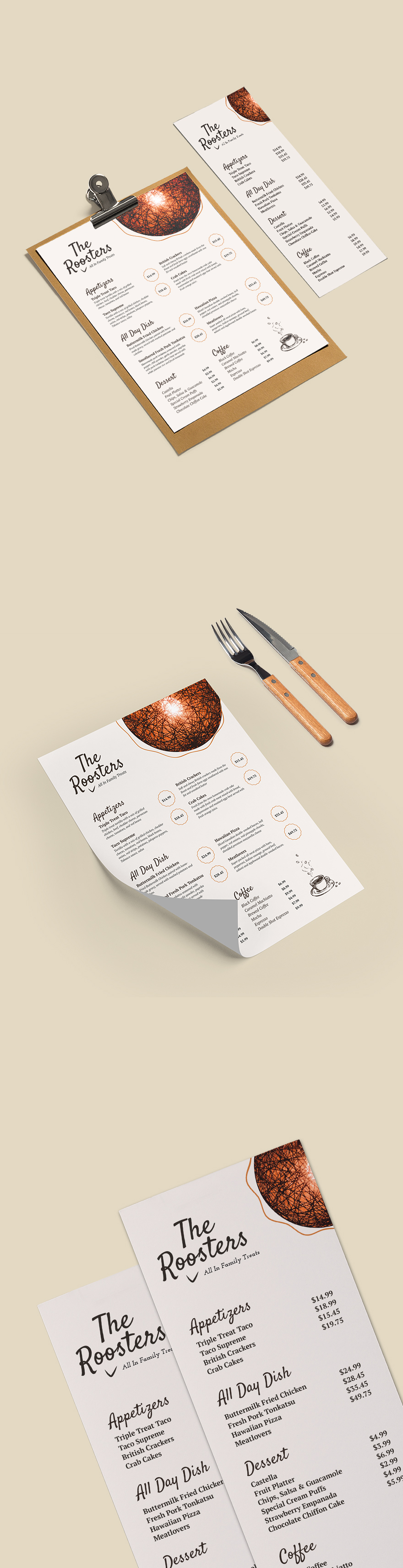 Easter Menu Card Template - Illustrator, Word, Apple Pages, PSD ...