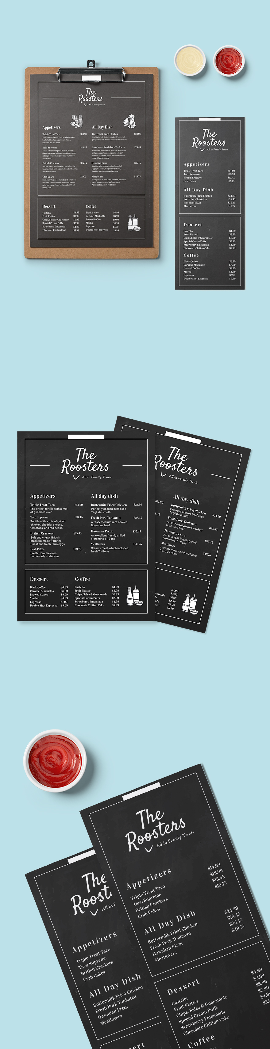 Easter Menu Card Template - Illustrator, Word, Apple Pages, PSD ...