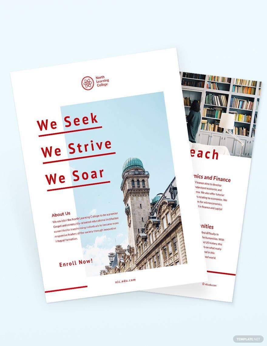 Double Sided Flyer Word Templates Design Free Download Template