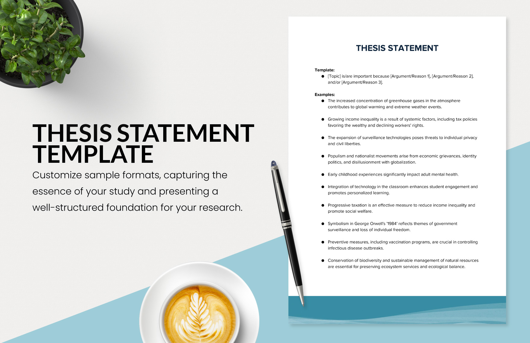 FREE Sample Statement Word Template Download Template