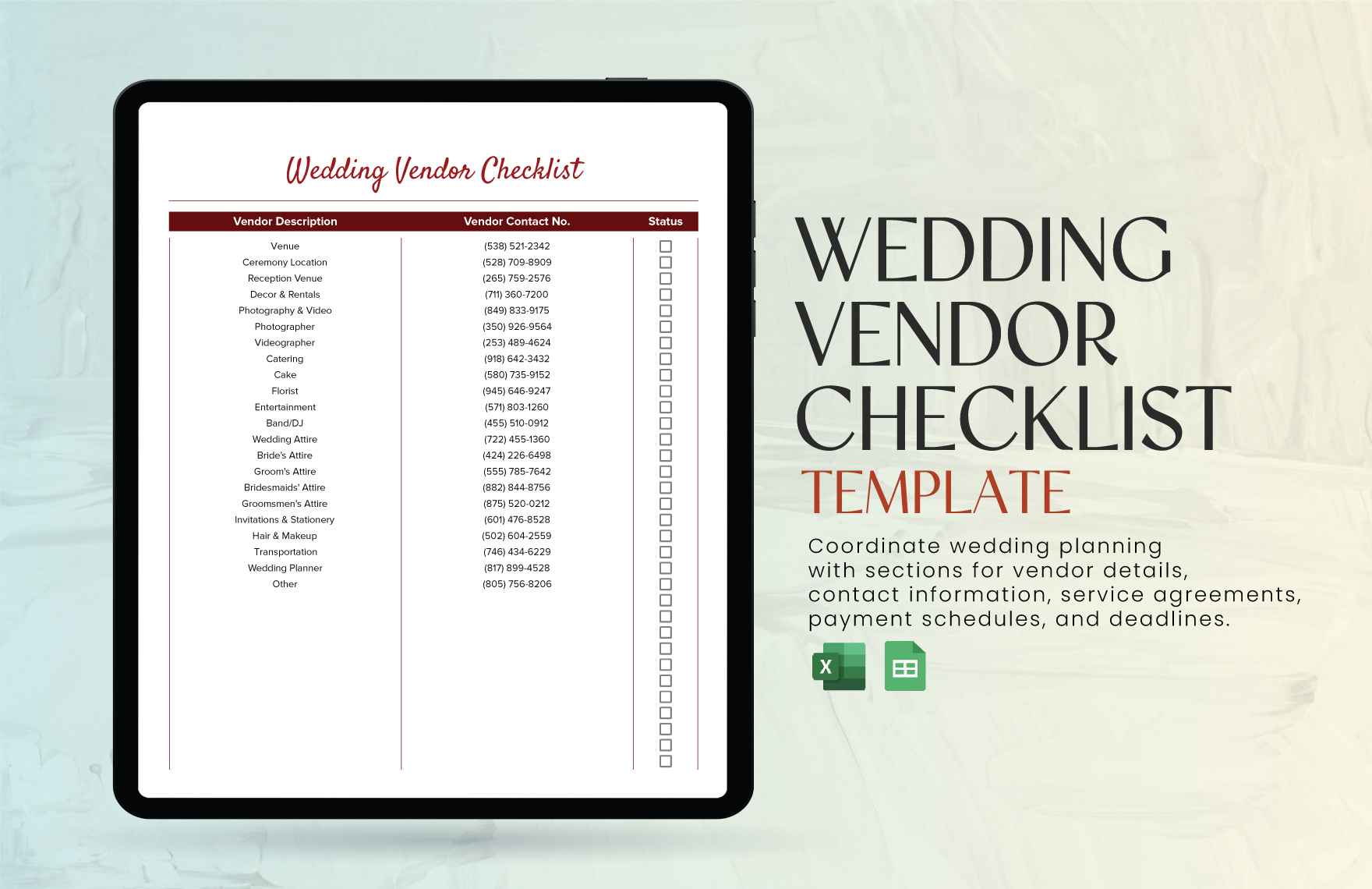 Free Wedding Checklist Templates Editable And Printable Free Wedding Checklist Templates Editable And Printable
