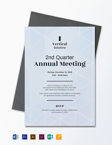 Team Lunch Invitation Sample