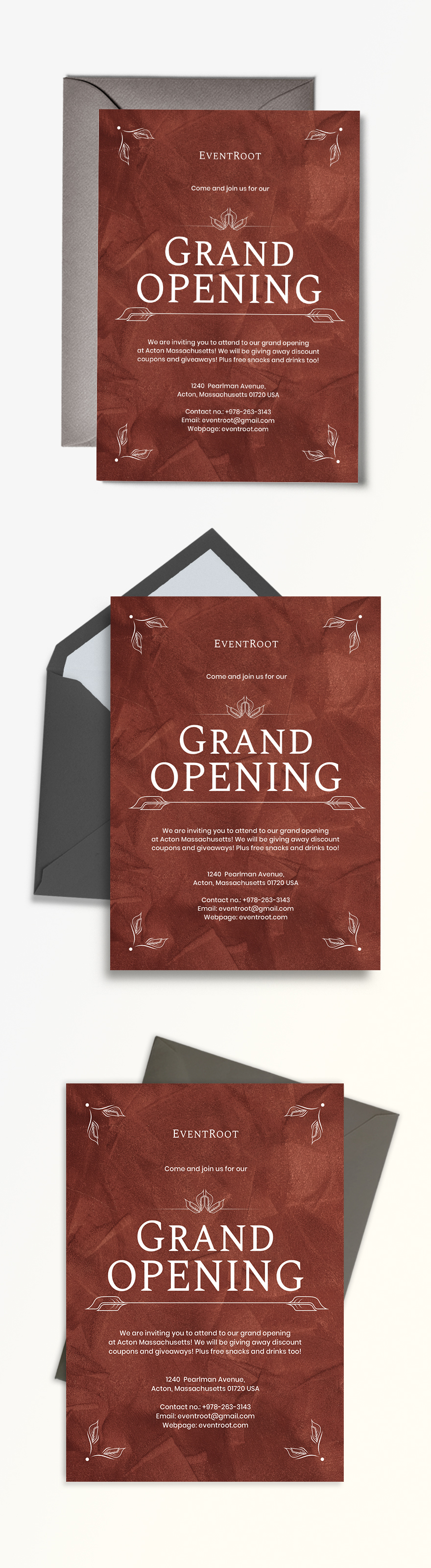 Restaurant Opening Invitation Template - Illustrator, Word, Apple Pages ...
