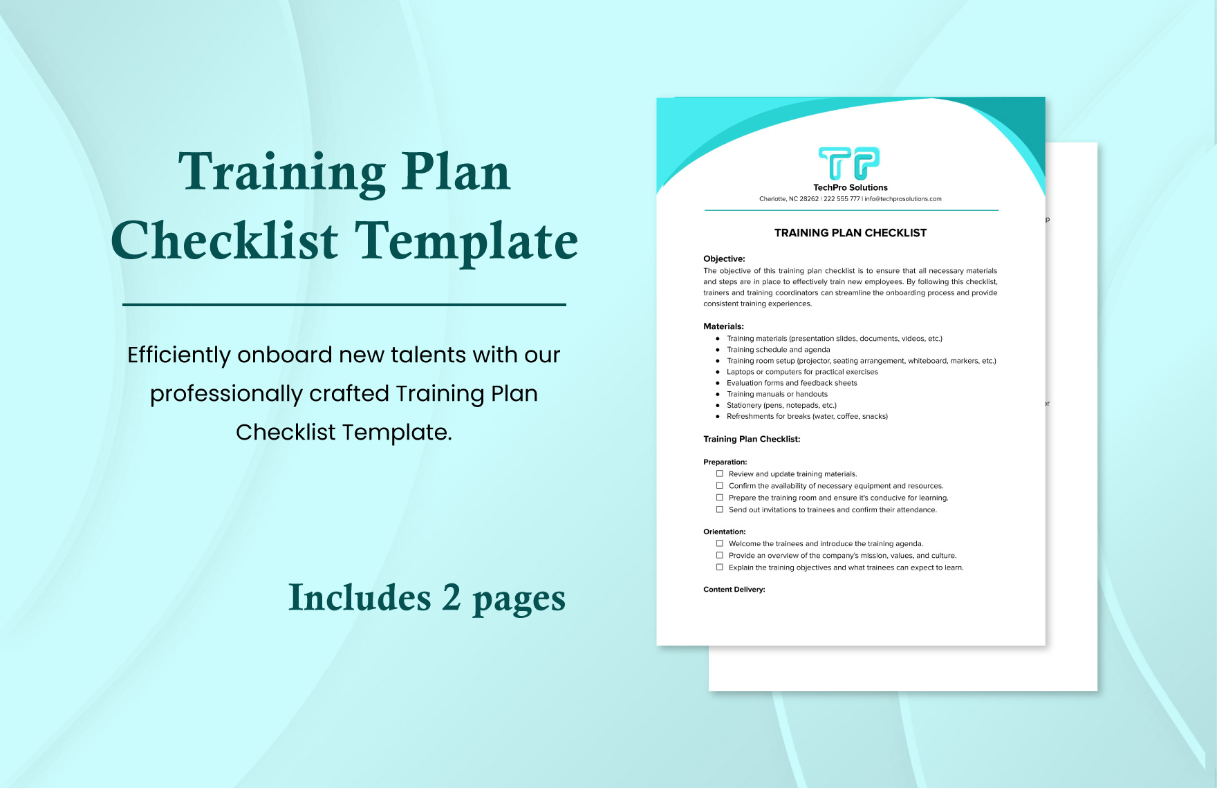 Training Plan Checklist Template In PDF Word Google Docs Download Training Plan Checklist Template In PDF Word Google Docs Download