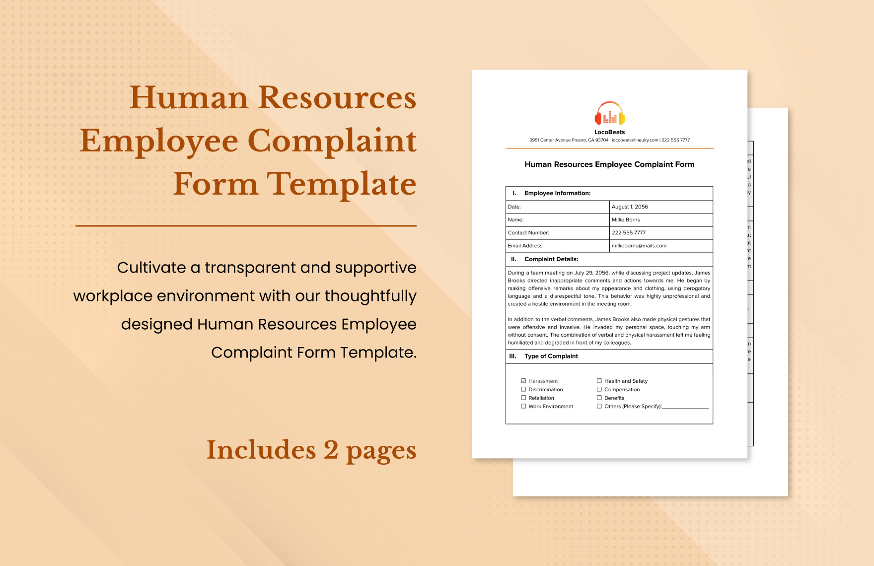 Editable Complaint Form Templates In Word To Download Editable Complaint Form Templates In Word To Download