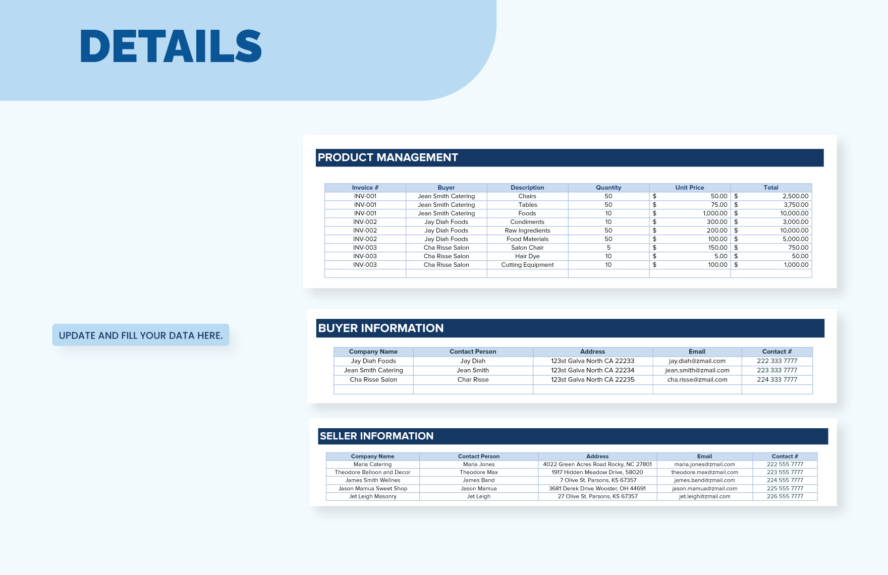 Proforma Invoice Template - Download in Excel, Google Sheets | Template.net