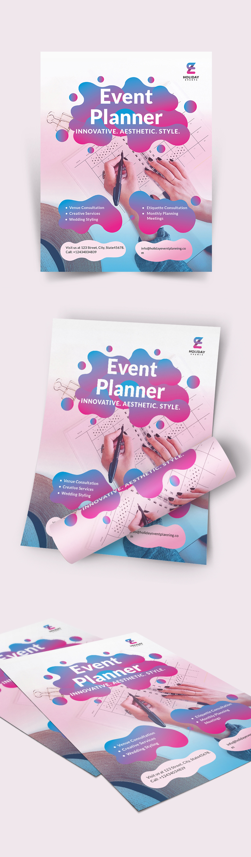 Event Flyer Template - Illustrator, Word, Apple Pages, PSD, Publisher ...