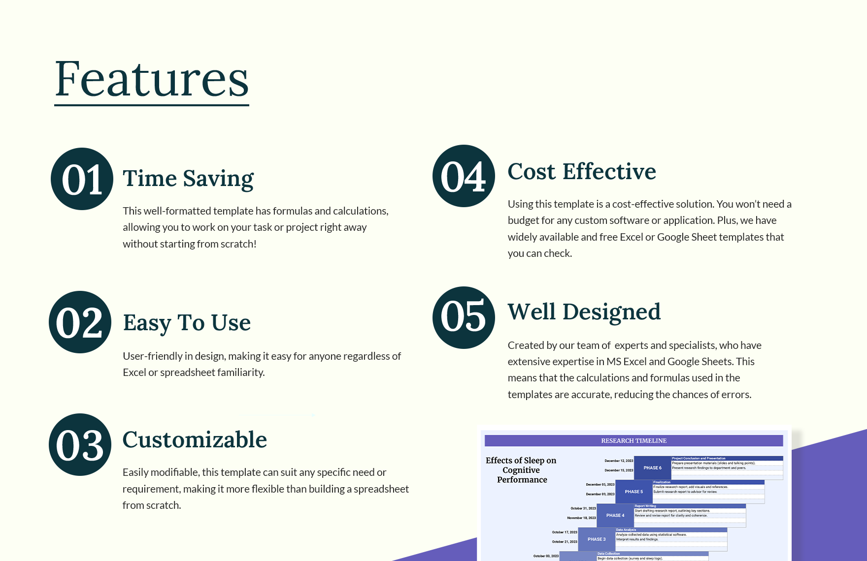 Research Timeline Template Download In Excel Google Sheets