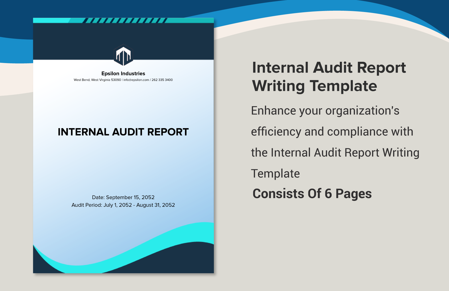 Internal Audit Report Writing Template Download In Word Google Docs PDF Template
