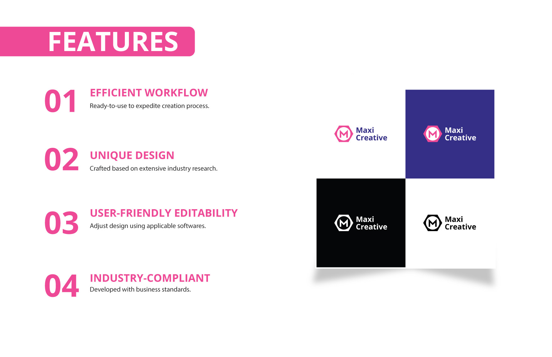 Free Creative Agency Logo Template - Download in Word, Illustrator, PSD ...