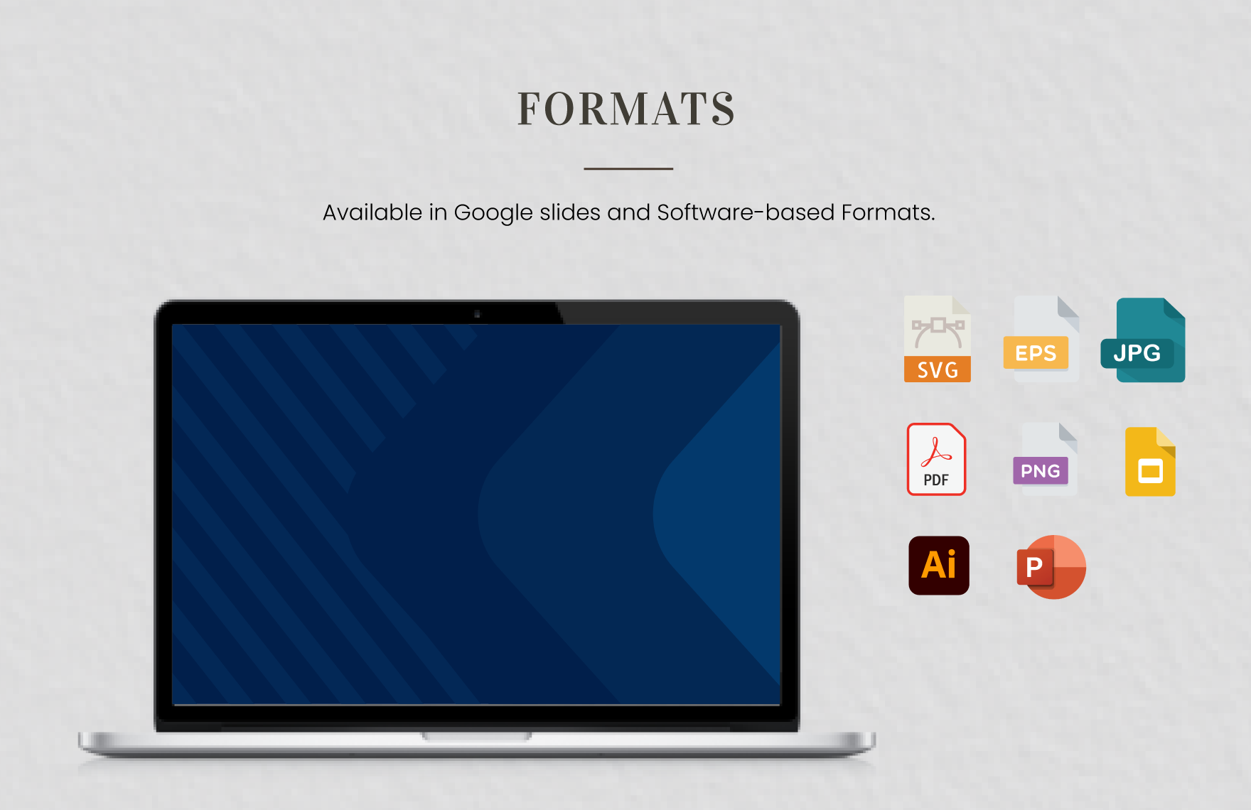 Blue Background Presentation Template - Download in PDF, PowerPoint ...