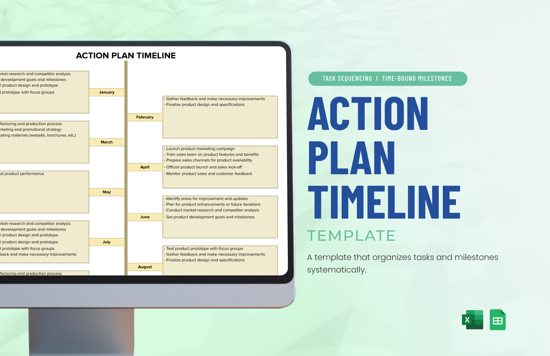 Free Timeline Templates Templates In Excel To Download