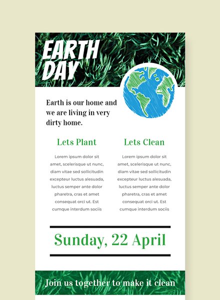 Free Mother's Day Email Newsletter Template in Adobe Photoshop, HTML ...