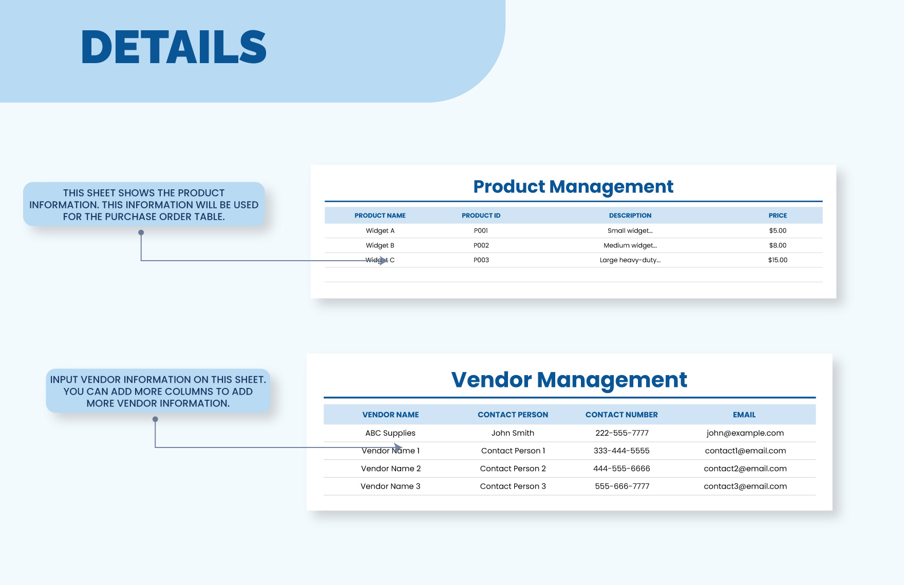 Advanced Purchase Order Form Template - Download in Excel, Google ...