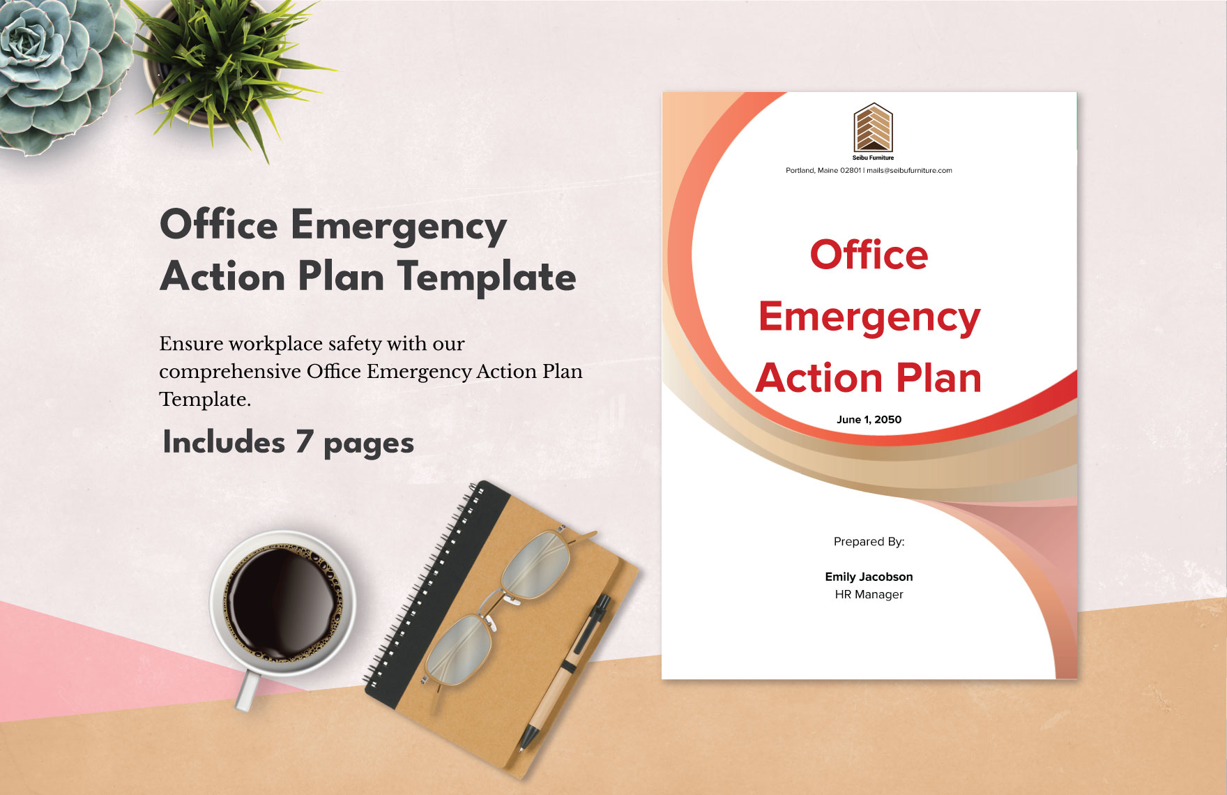 Office Emergency Action Plan Template Download In Word Google Docs PDF Template