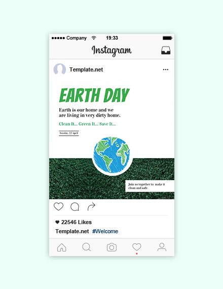 Free Earth Day LinkedIn Post Template - PSD | Template.net