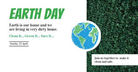 Free Earth Day LinkedIn Post Template: Download 49+ Social Media ...