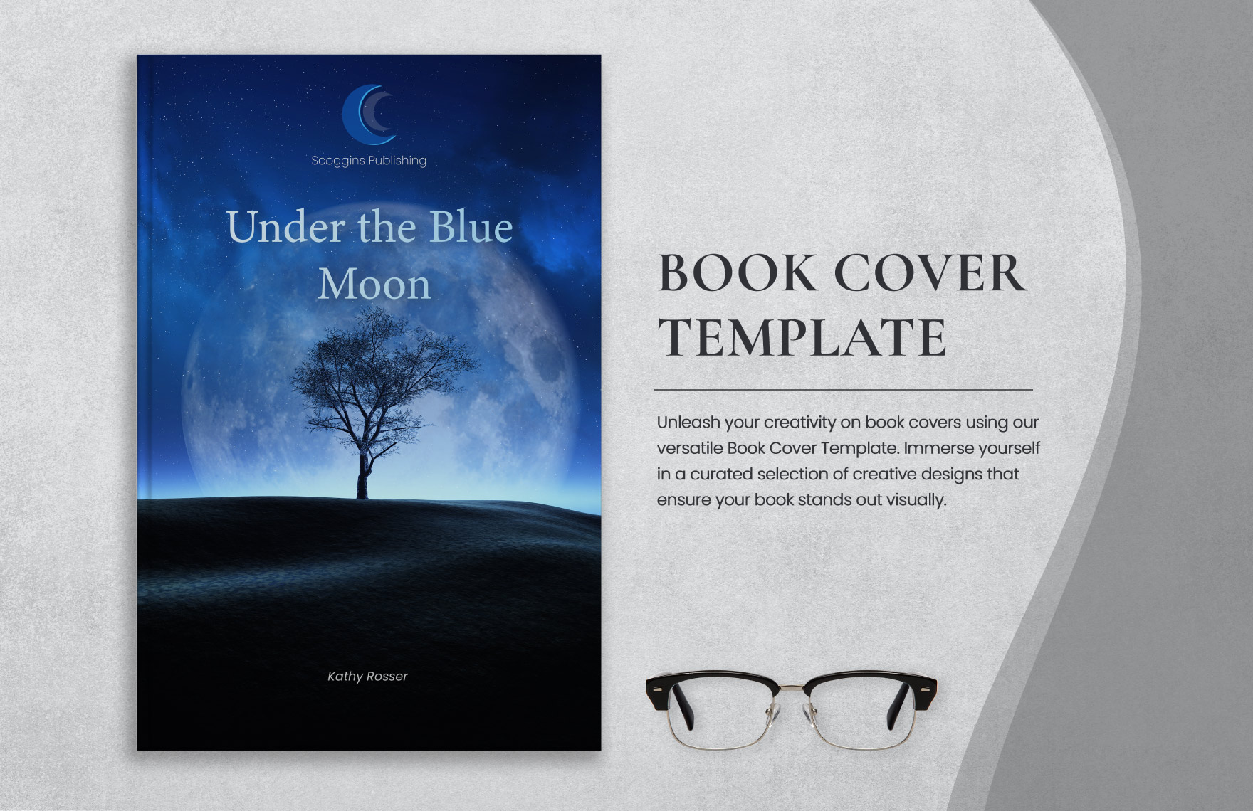 Book Cover Template Download In Illustrator PSD PNG Template