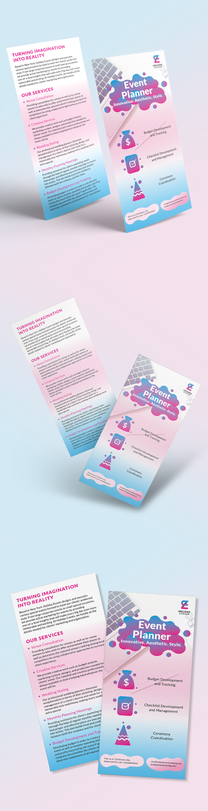 Asian Restaurant DL Card Template - Google Docs, Word, Publisher ...