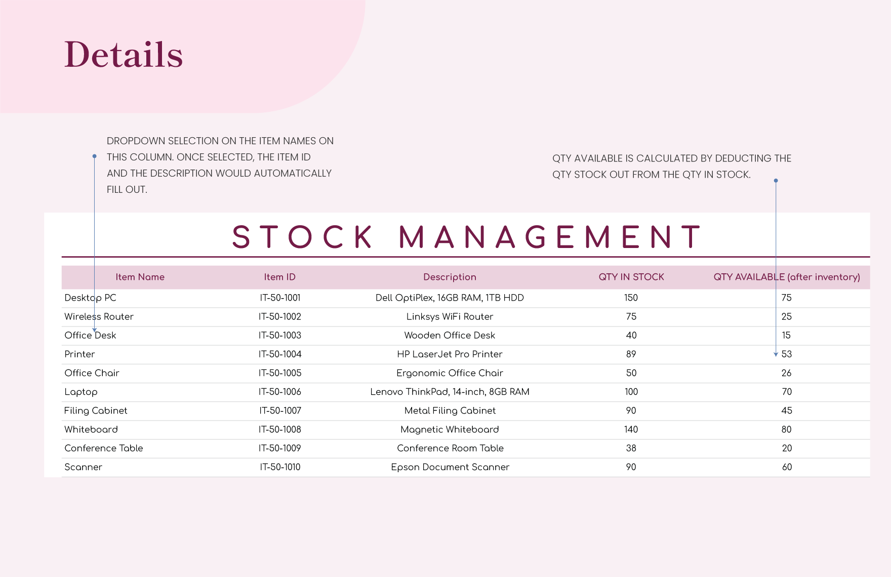 Small Business Inventory Template - Download in Excel, Google Sheets ...