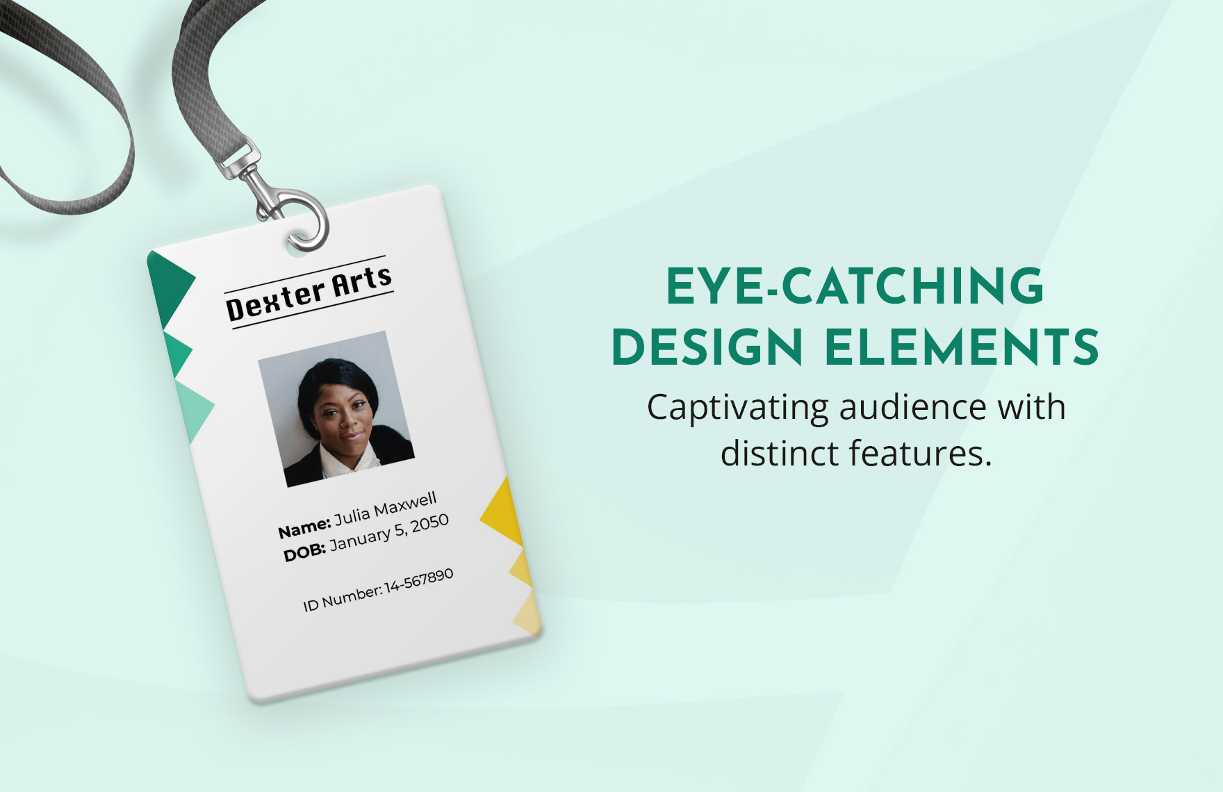 Free Creative ID Card Template - Download in PNG | Template.net