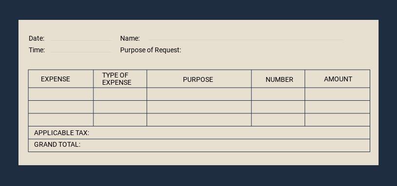 5 FREE Expense Voucher Templates Customize Download Template