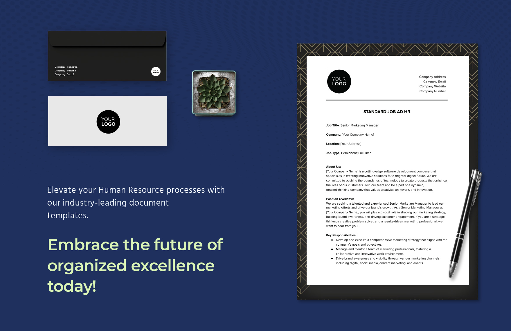 Standard Job Ad HR Template - Download in Word, Google Docs, PDF ...