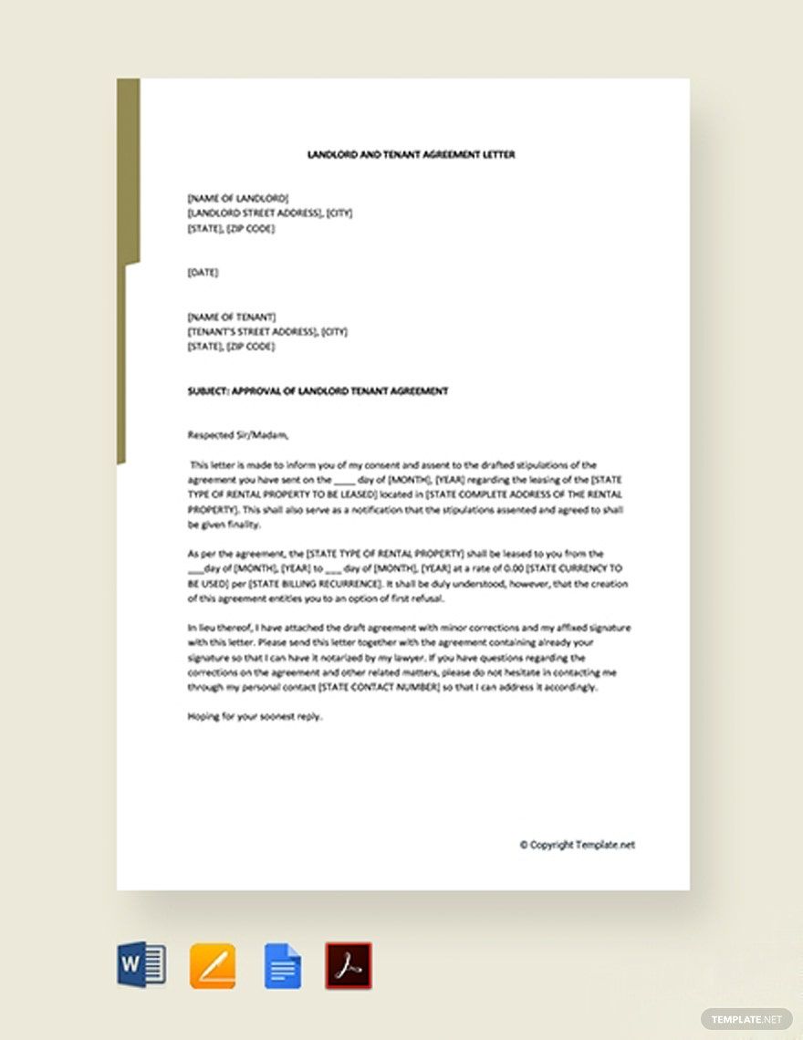 How To Write A Rent Agreement Letter Printable Form Templates And Letter