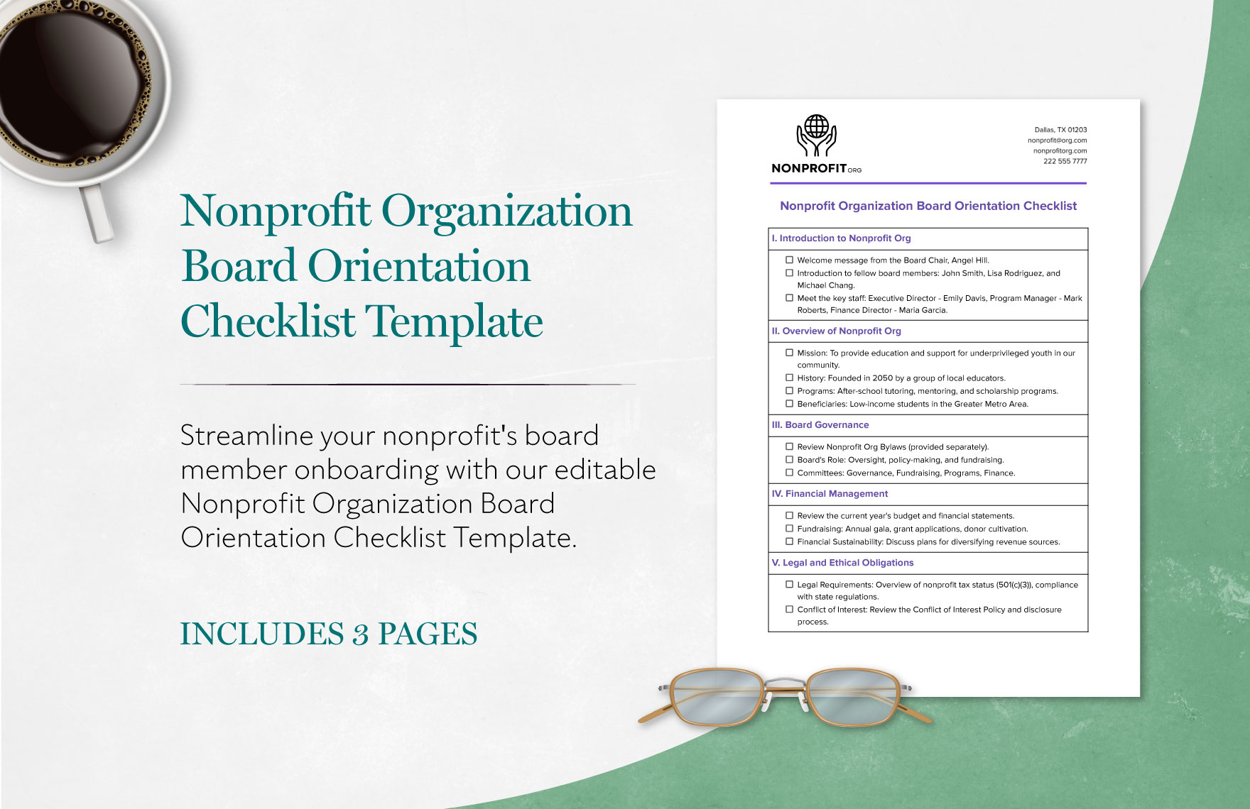 Board Orientation Checklist