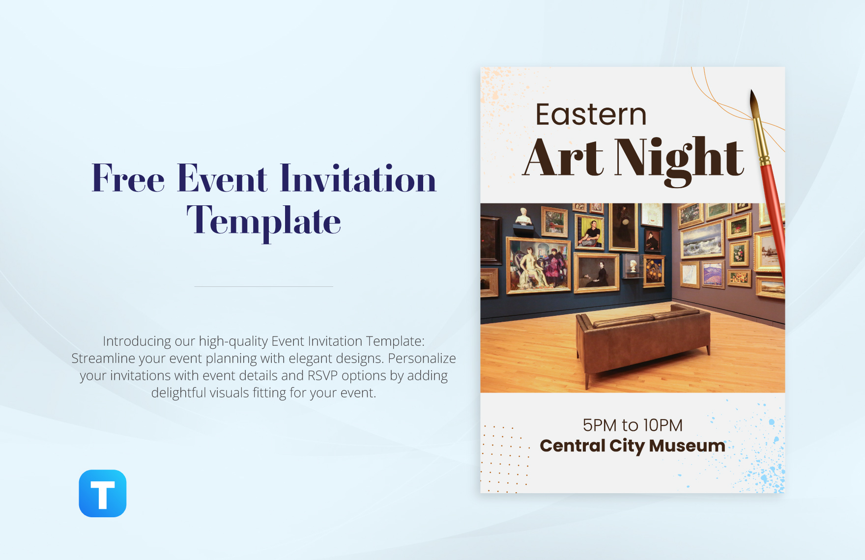 Free Winter Invitation Template - Download in Word, Illustrator, PSD ...