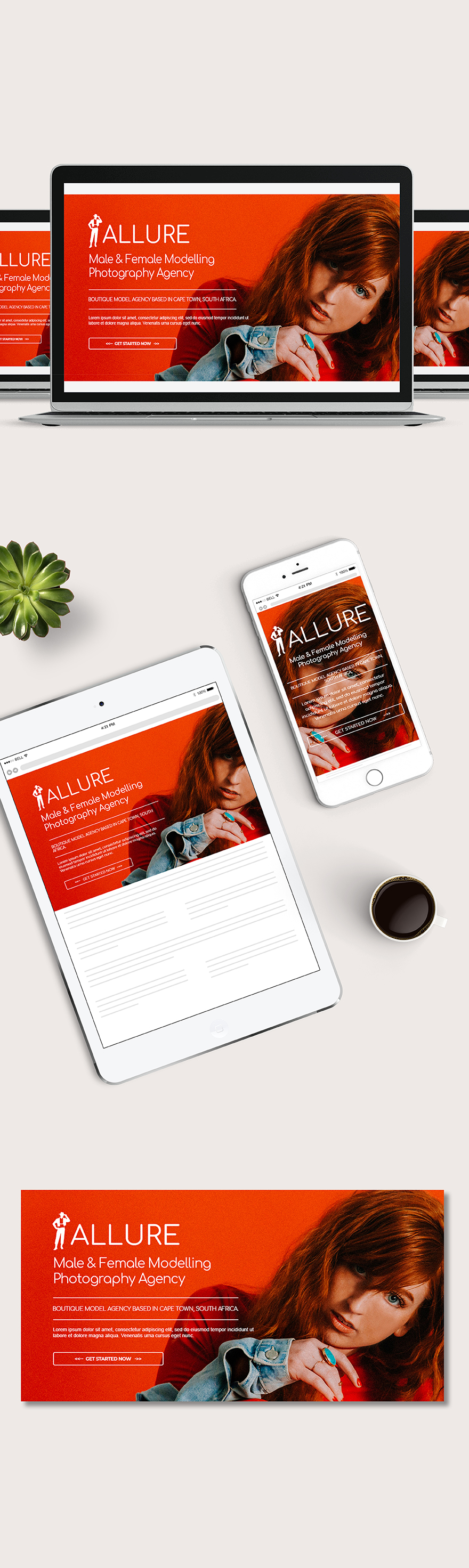Free Agency Website Template - PSD | Template.net