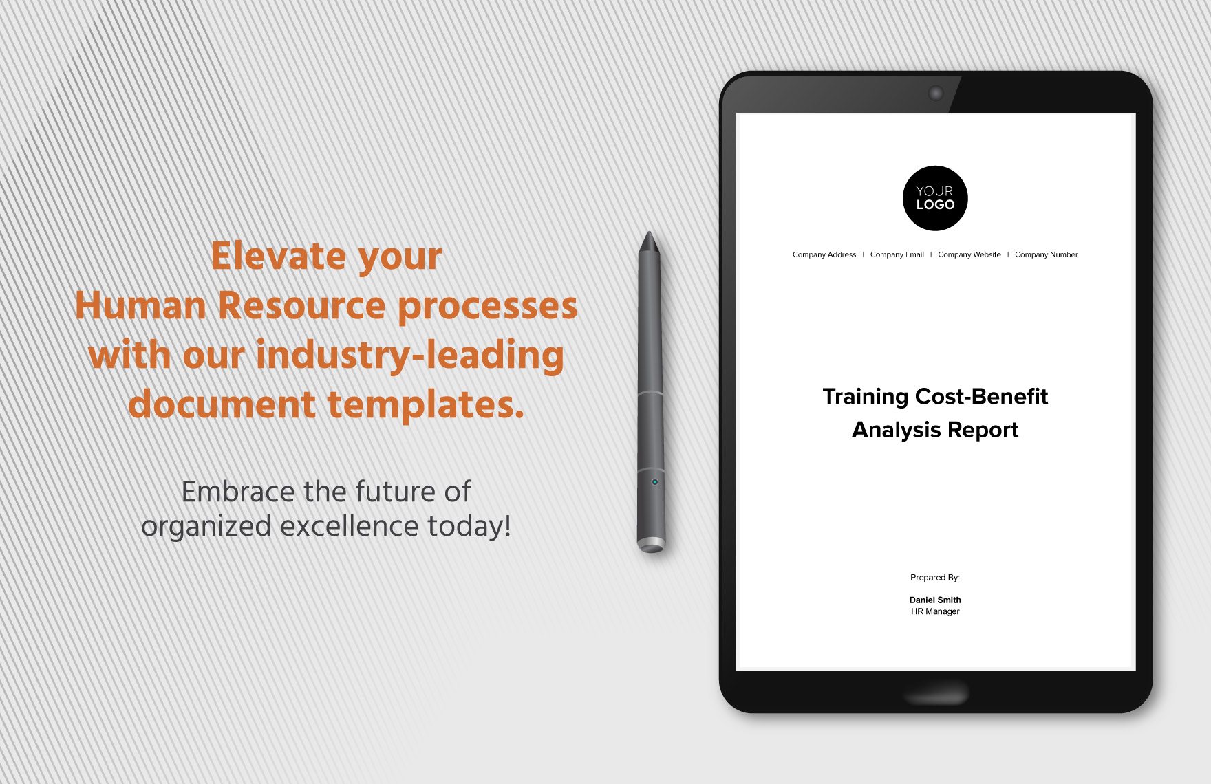 Training Cost Benefit Analysis Report HR Template In PDF Word Google