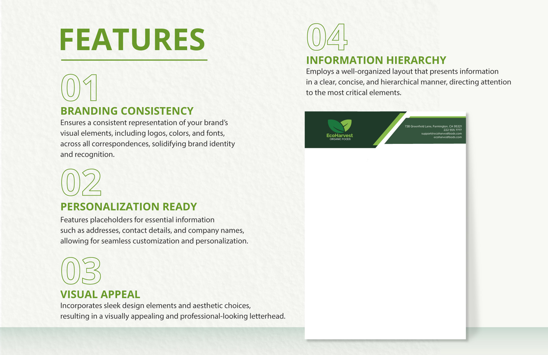 Company Letterhead Template - Download in Word, PDF, Illustrator, PSD ...