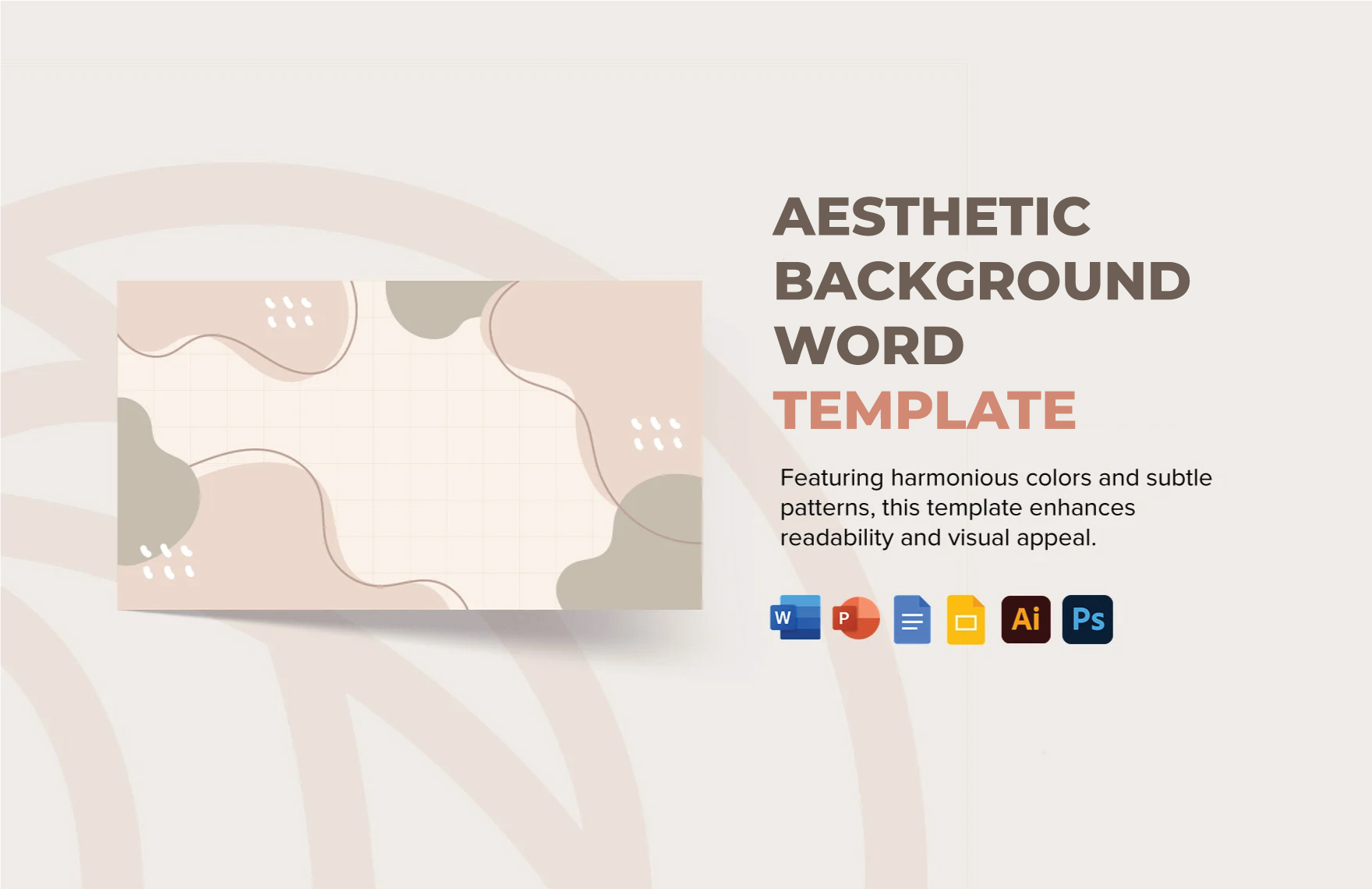 Background Word Template In Word Download Template