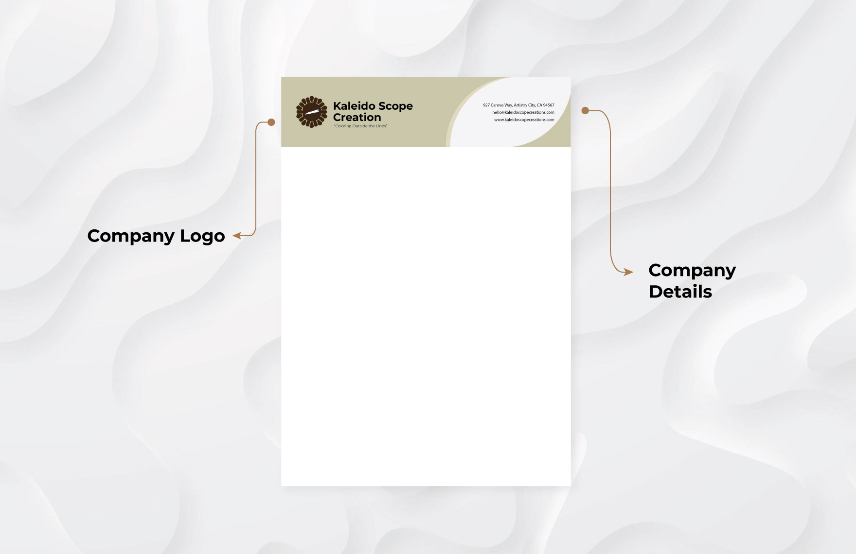 Free Creative Letterhead Template Download In Word Template Net