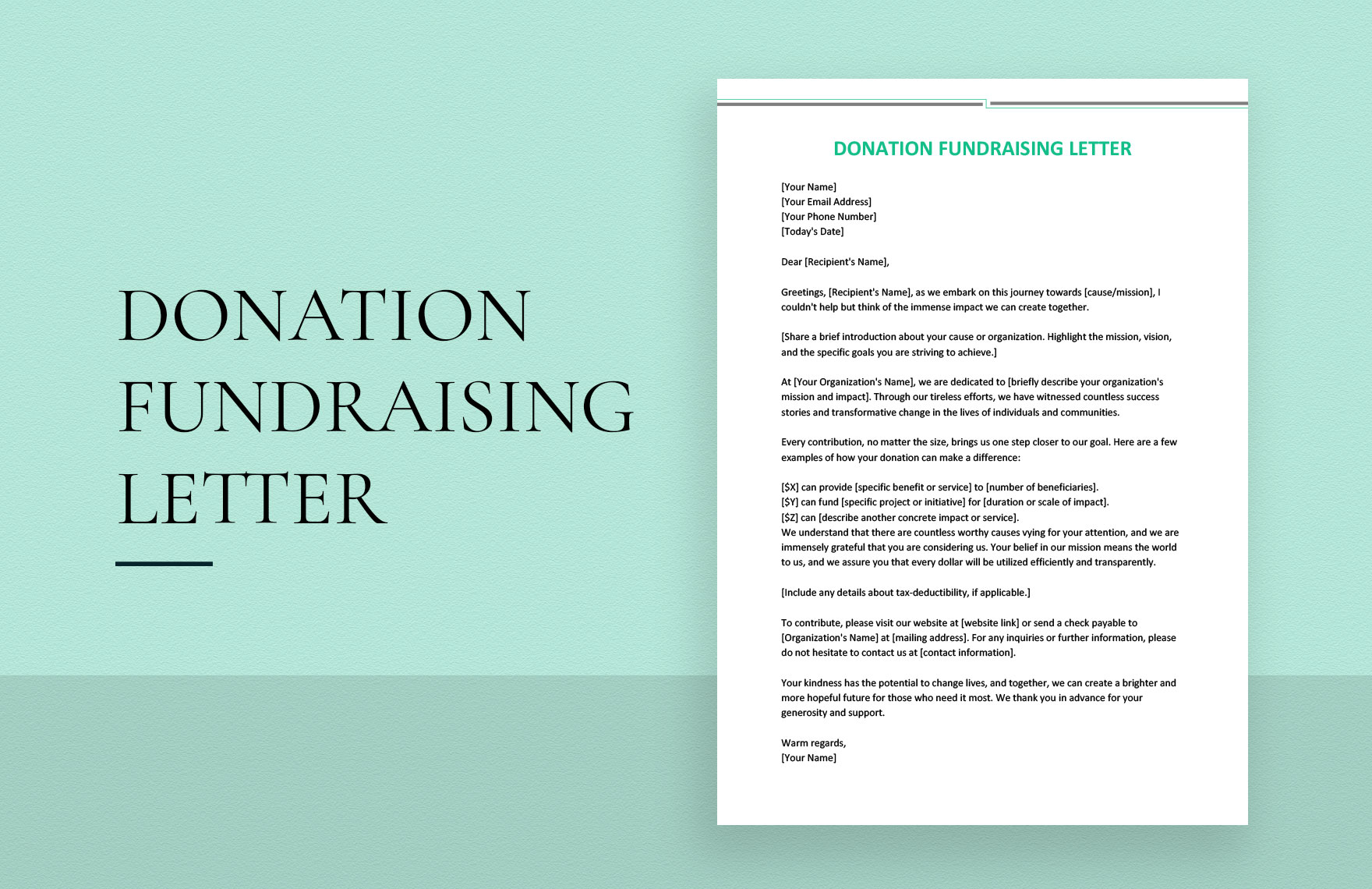 Sample Donation Re Letter 11 Free PDF Word Documents Download