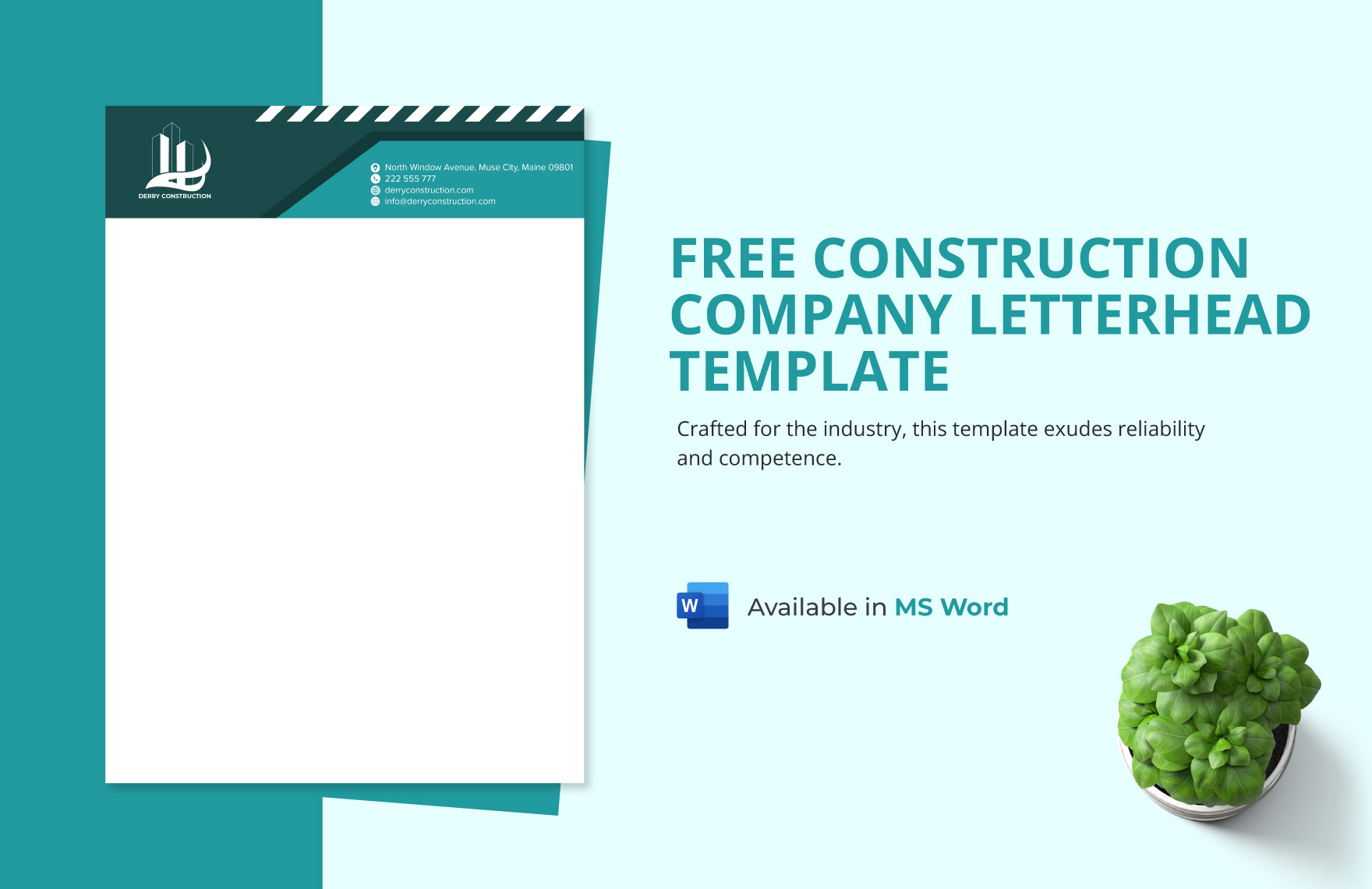 Free Computer Software Company Letterhead Template - Download in Word ...
