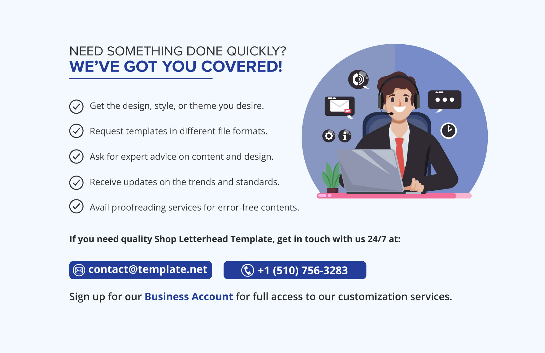 Free Shop Letterhead Template - Download in Word | Template.net