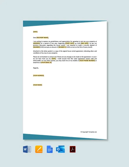 House Cleaner Cover Letter Template - Google Docs, Word, Apple Pages | Template.net