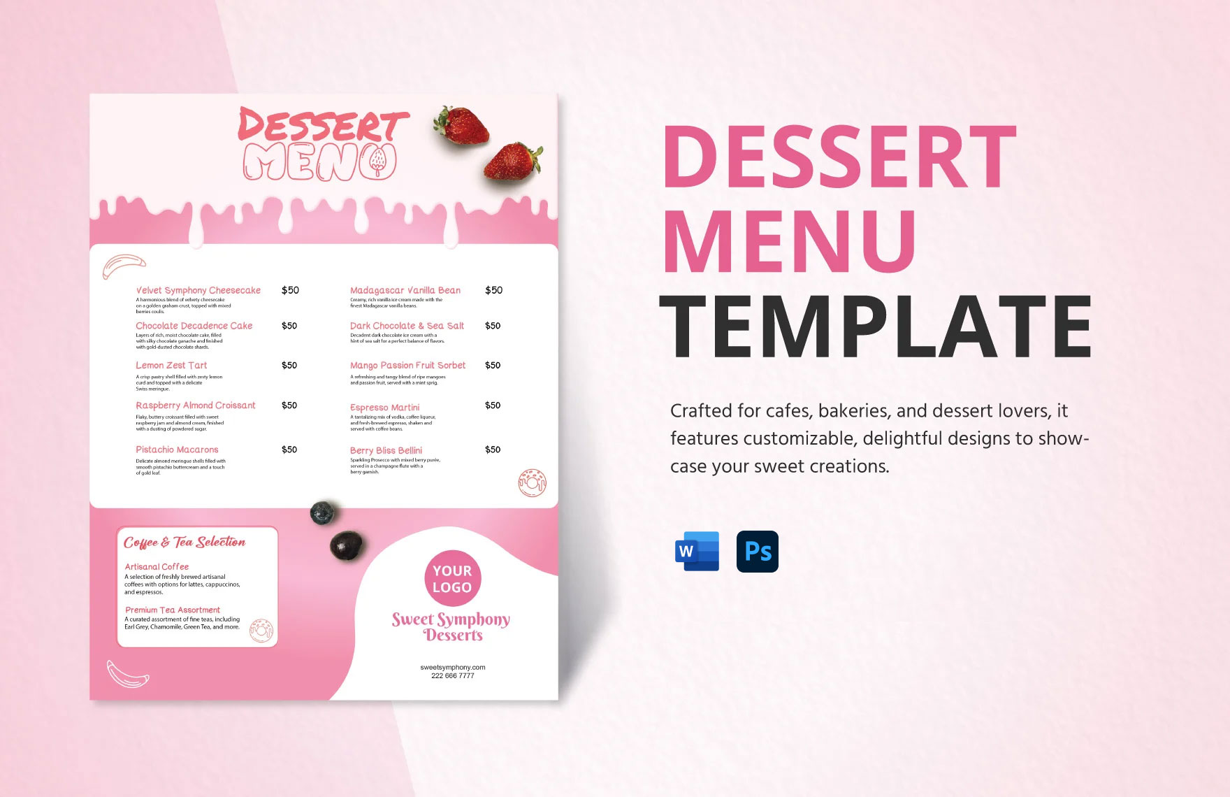 Menu Template in Word - FREE Download | Template.net