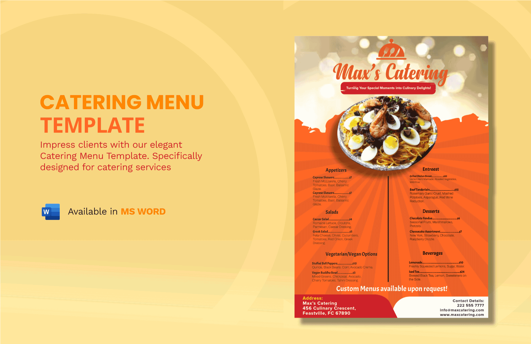 Free Dessert Menu Templates Editable And Printable Free Dessert Menu Templates Editable And Printable