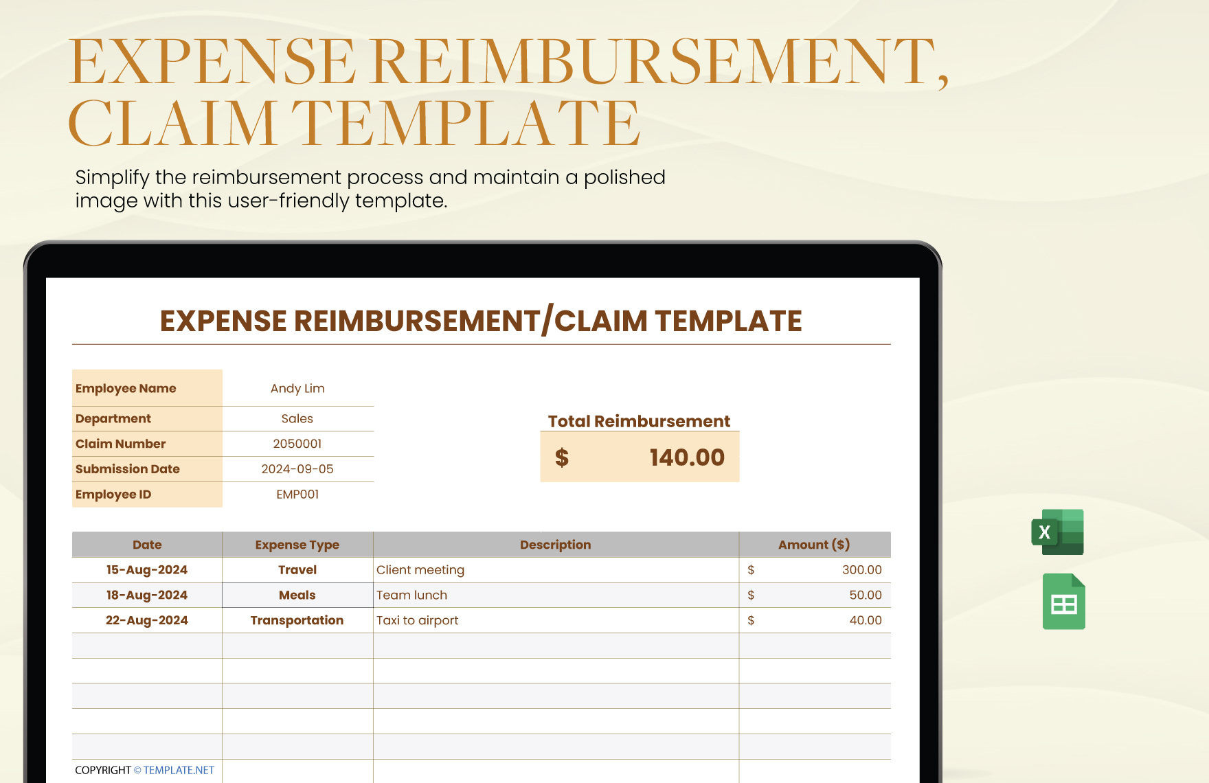 FREE Reimbursement Templates Examples Edit Online Download FREE Reimbursement Templates Examples Edit Online Download